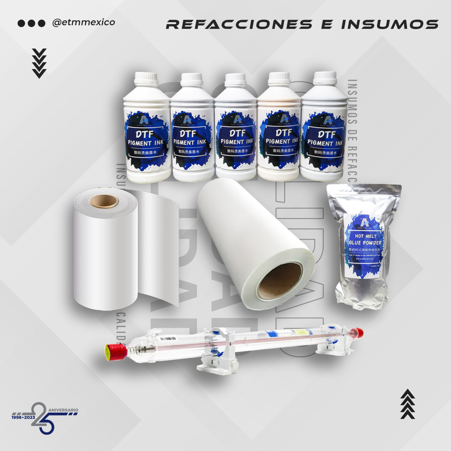 Máquinas - Exportaciones Textiles Mexicanas S.A. de C.V.